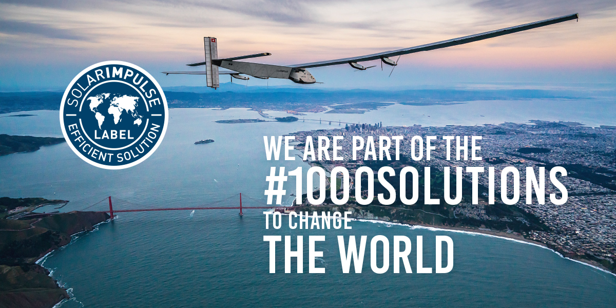 Ricoh krijgt Solar Impulse Efficient Solution Label | Ricoh Nederland