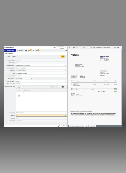 DocuWare integratie voor Exact Online | Ricoh Nederland